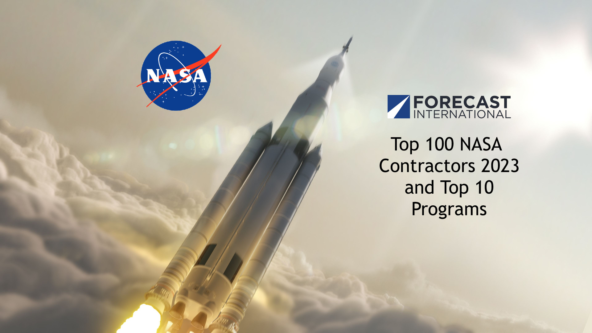 Top 100 NASA Contractors 2023 - Flight Plan